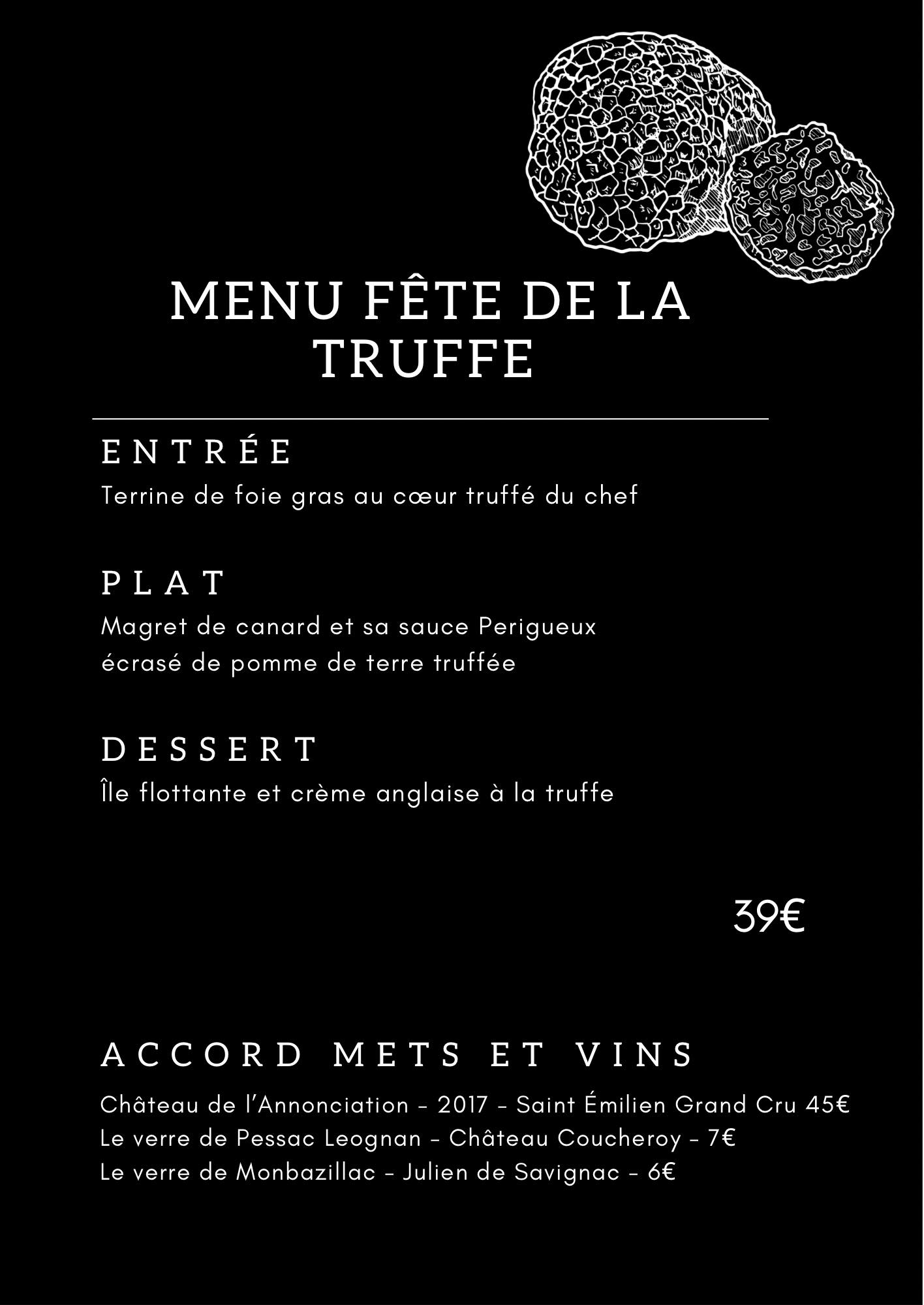 Restaurants proposant un menu à la truffe | Sarlat Tourisme – Périgord Noir